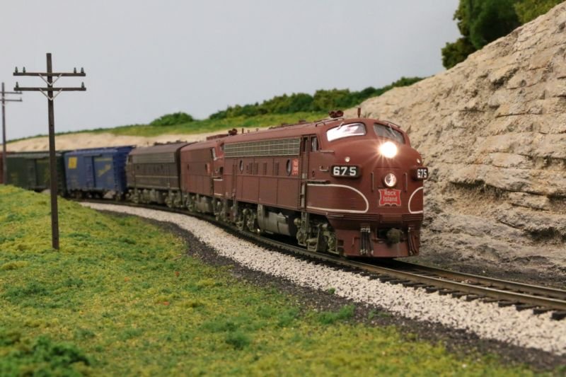 Mike Armstong’s Rock Island Railroad Mid-Continent Route (HO) – LDSIG