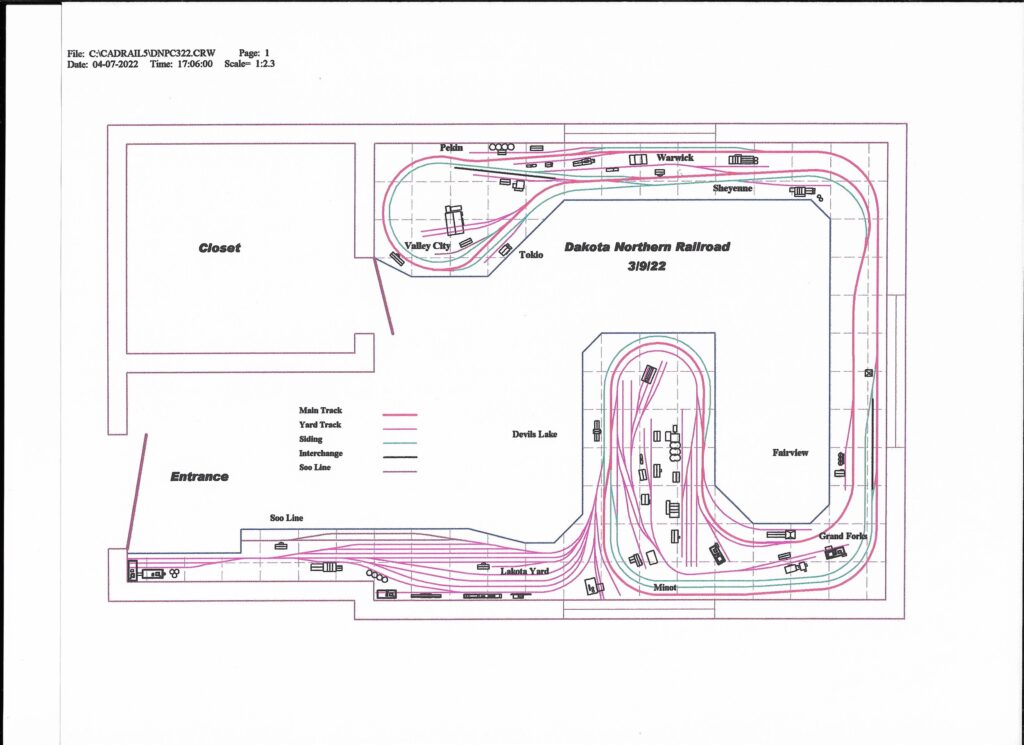 Olaf Melhouse’s Dakota Northern Model Railroad – LDSIG